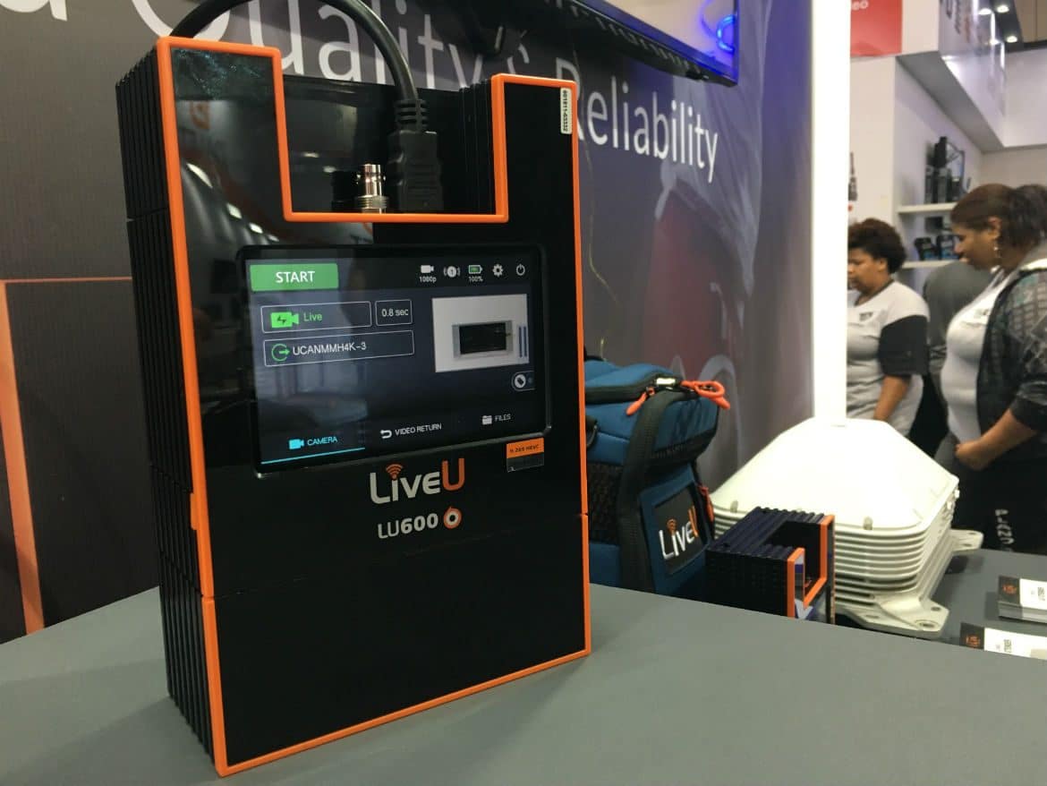 LiveU expõe upgrade da solução LU600 na SET EXPO | Panorama Audiovisual ...