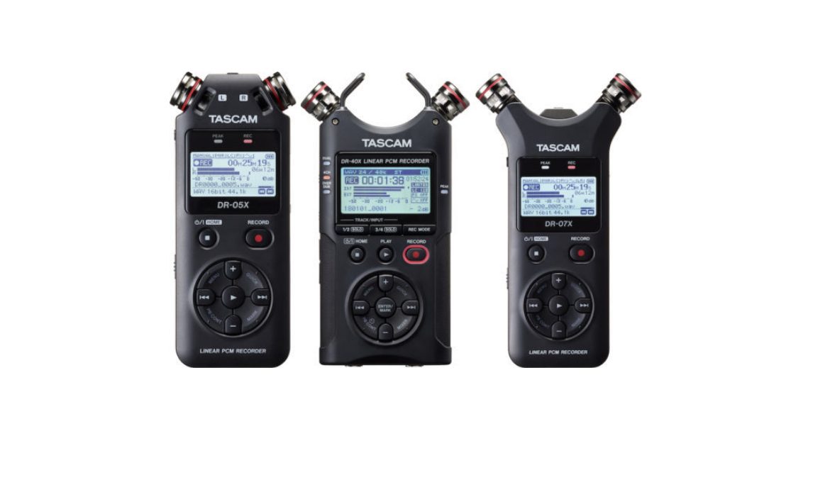 Tascam apresenta a nova geração de gravadores digitais profissionais DR ...