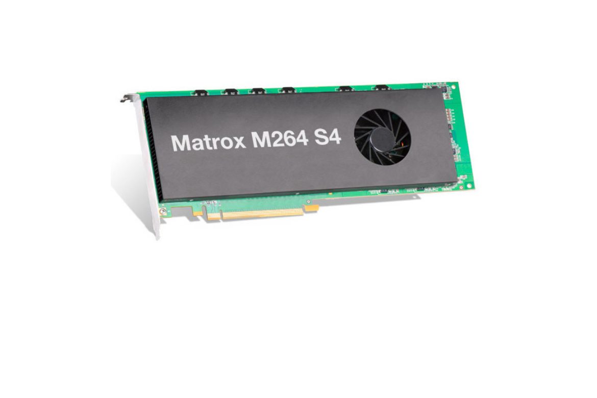 Matrox M264 S4: a primeira placa codificadora 4K 60p XAVC de quatro ...