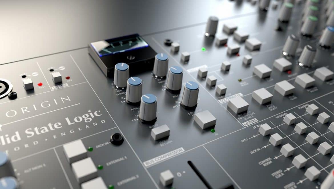Solid State Logic: ORIGIN Mixing Console disponível mundialmente ...